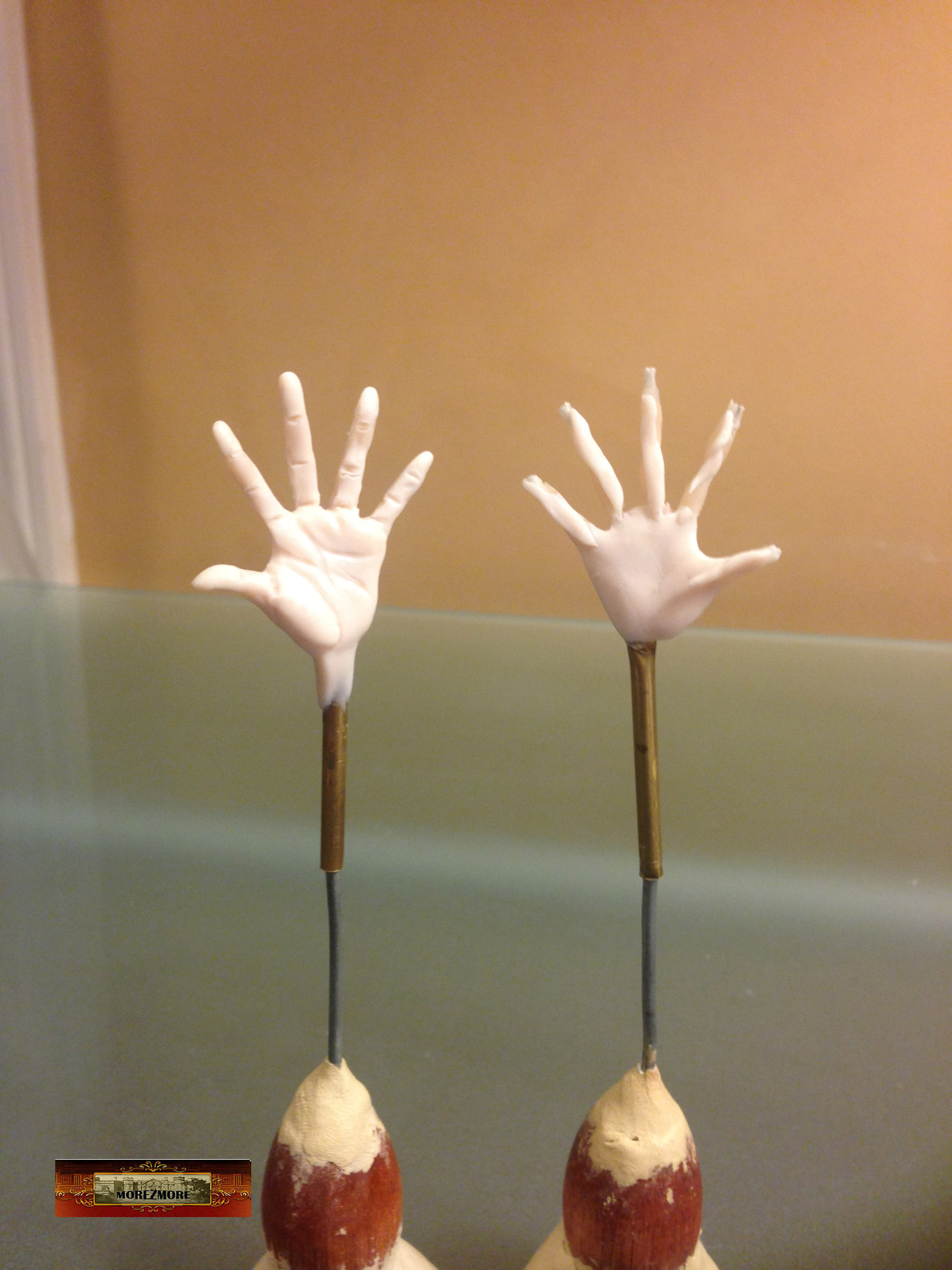 *Alice – Part 3 – Hands and Feet | Morezmore Work-in-Progress Notes